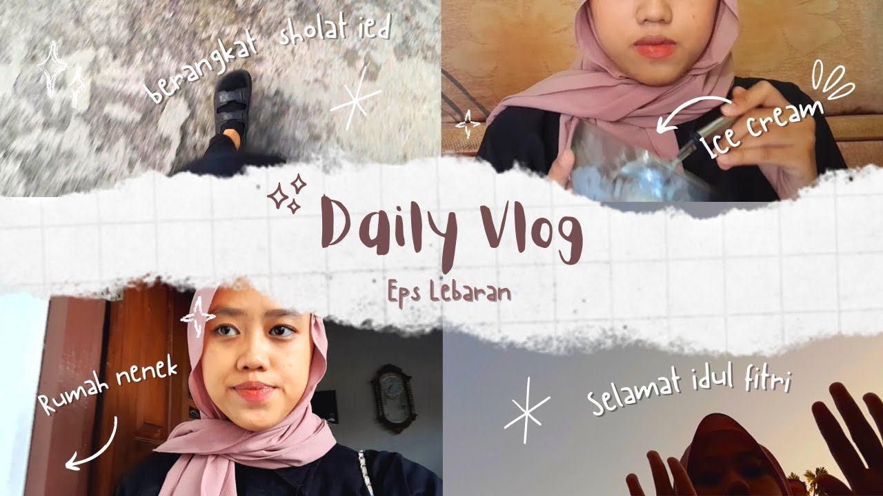 zahrani vlog #1 MY FIRST VLOG : edisi lebaran - YouTube