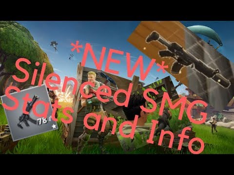 *NEW* Silenced SMG Stats and Info | Fortnite - YouTube