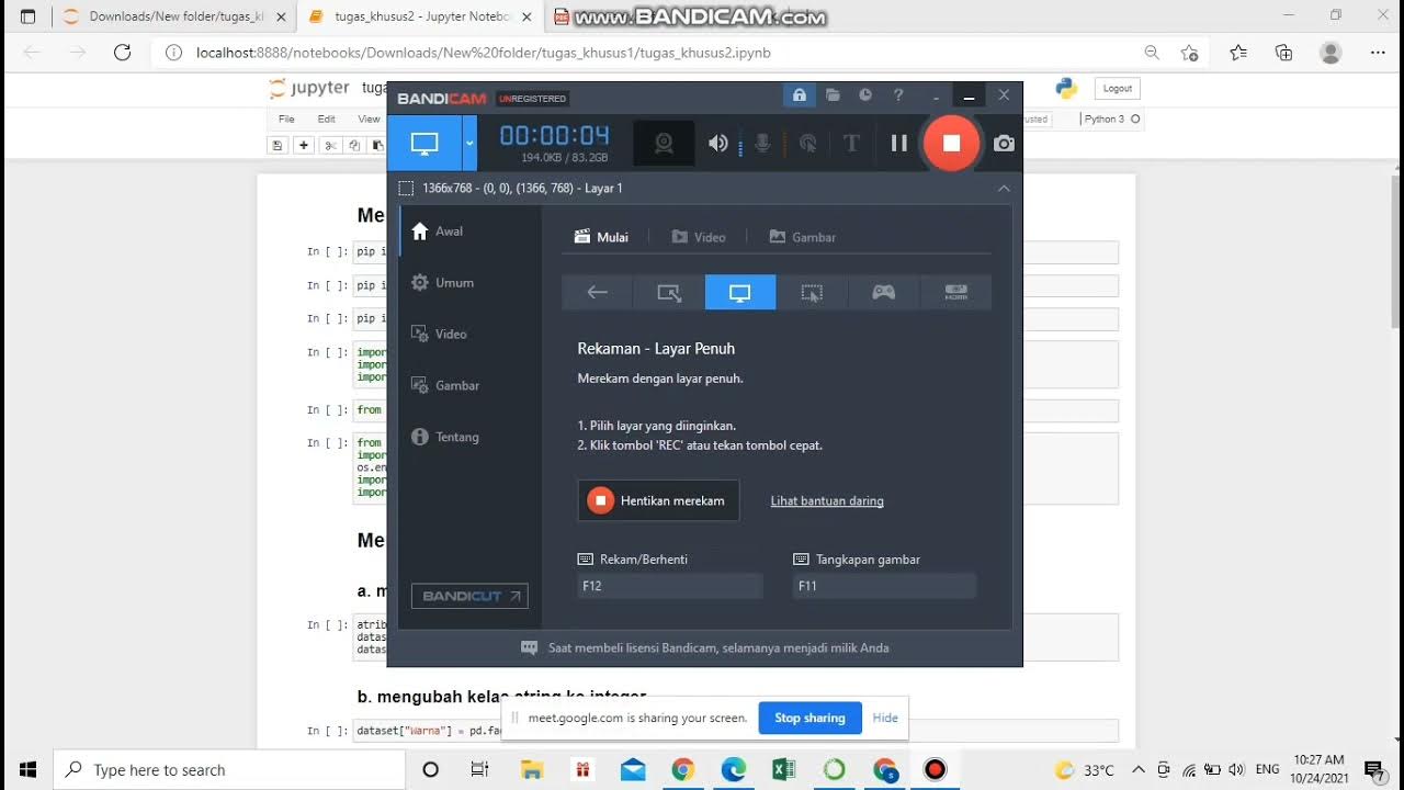 Pohon keputusan algoritma c4.5 python - YouTube