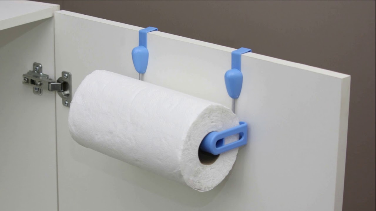 1000 Produtos e Dicas para Organizar sua casa 127 Porta Rolo para Porta ...