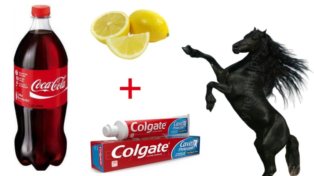 You With Colgate and Coca cola,Lemon Never Throw Away Watching This Be ...