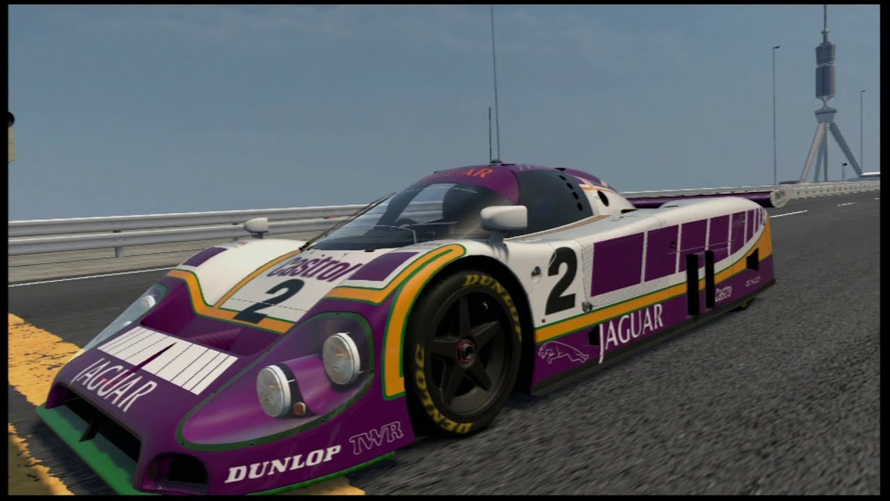 Top Speed Jaguar XJR 9 LM Race Car '88 GT5 - YouTube