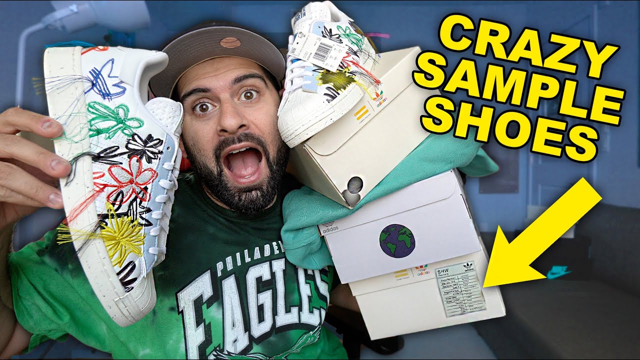 WTF LOOK WHAT ADIDAS GAVE ME!! **CRAZY UNRELEASED SNEAKER SAMPLES ...