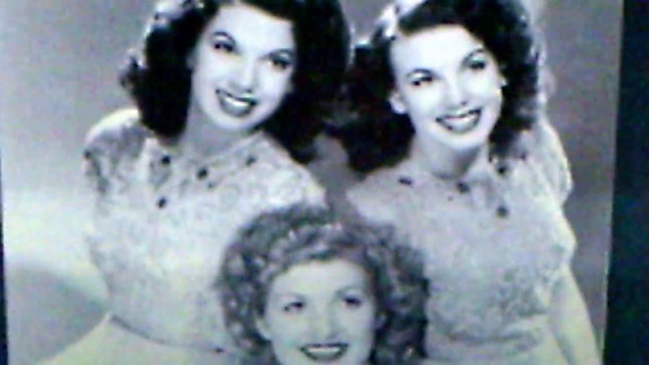 The Dinning Sisters: "When the White Azaleas Start Blooming" (1944 ...