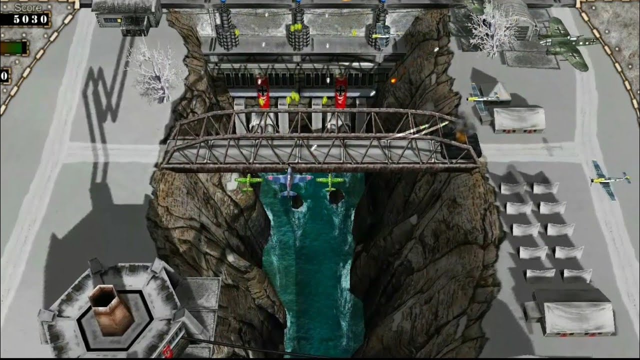 Air Attack HD | Arcade (White Storm Dam) - Hard - YouTube