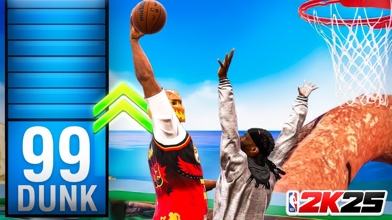 LEGEND POSTERIZER + 99 DRIVING DUNK IS UNSTOPPABLE ON NBA2K25 - YouTube