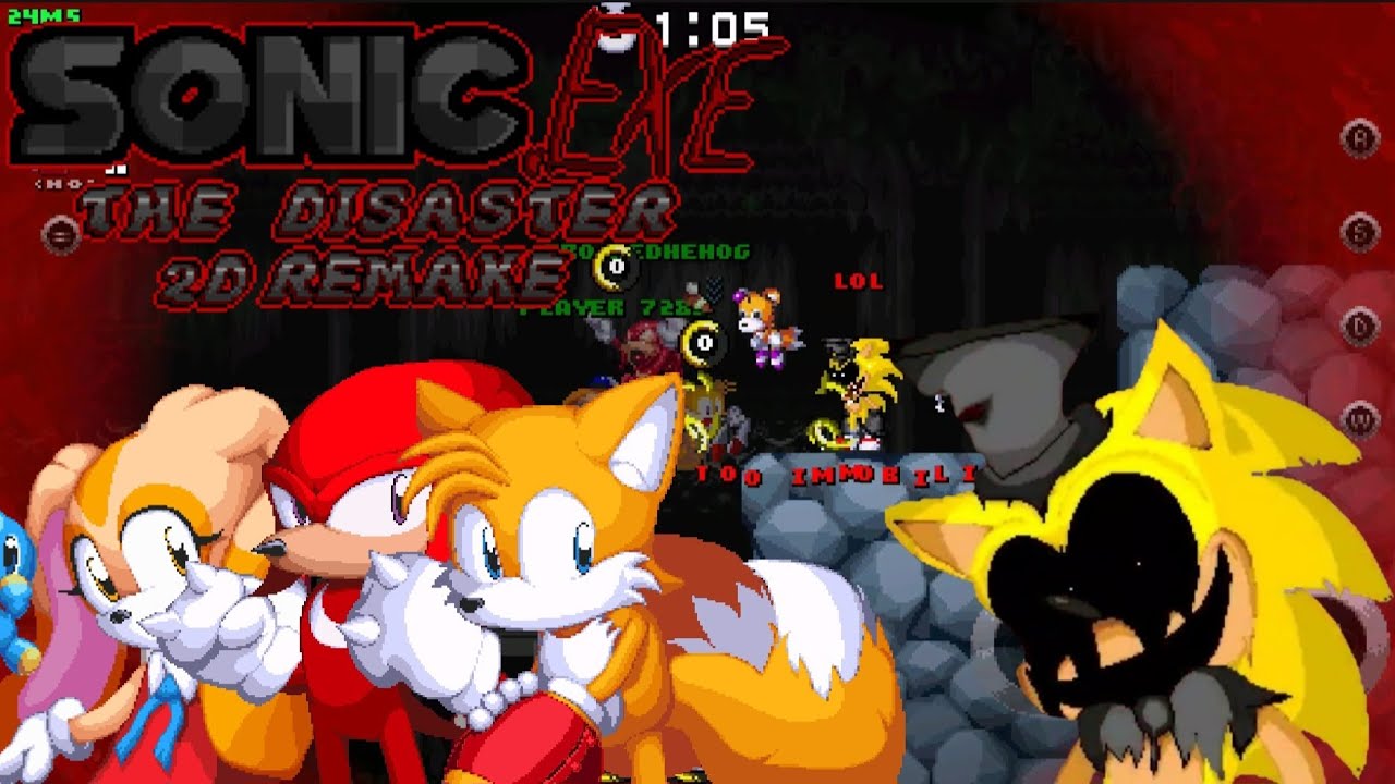 Sonic.exe The Disaster 2d Remake - Hectic Hedgehogs By ...