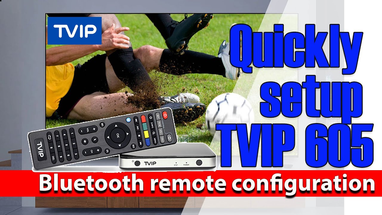 How quickly to setup S-Box Mediacenter TVIP 605 - YouTube