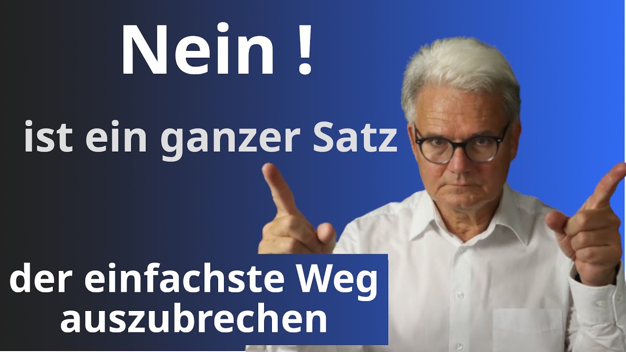 Nein ist ein ganzer Satz. So verbannst du jeden Narzissten aus deinem ...