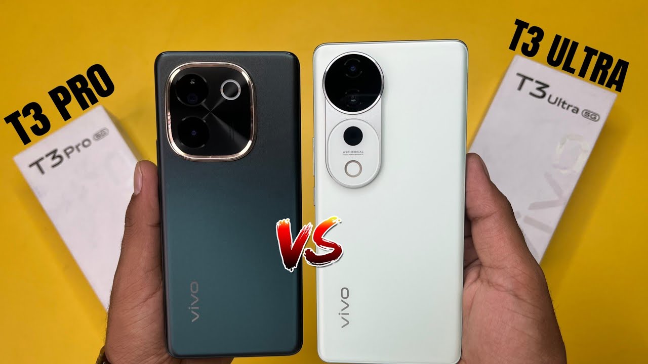 Vivo T3 Ultra 5G Vs Vivo T3 Pro 5G Full Comparison | Big Difference 😱 ...