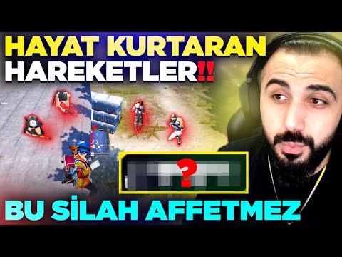 BU HAREKETLER RÜNİK GÜÇTE HAYAT KURTARIR!! AFFETMEYEN SİLAH?? | PUBG MOBILE