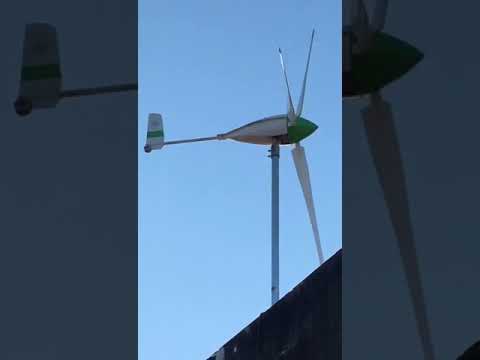 Direct Drive 1.5kW Wind Turbine - YouTube