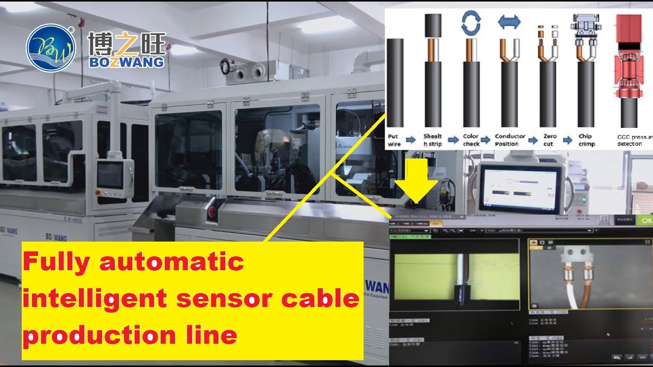 BZW-4002G Automotive Sensor Harnesses Automated Production Line (Matrix ...
