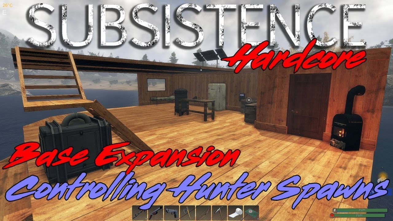 Subsistence S3E8 (Hardcore) - Contrilling Hunter Base Spawns + Base ...