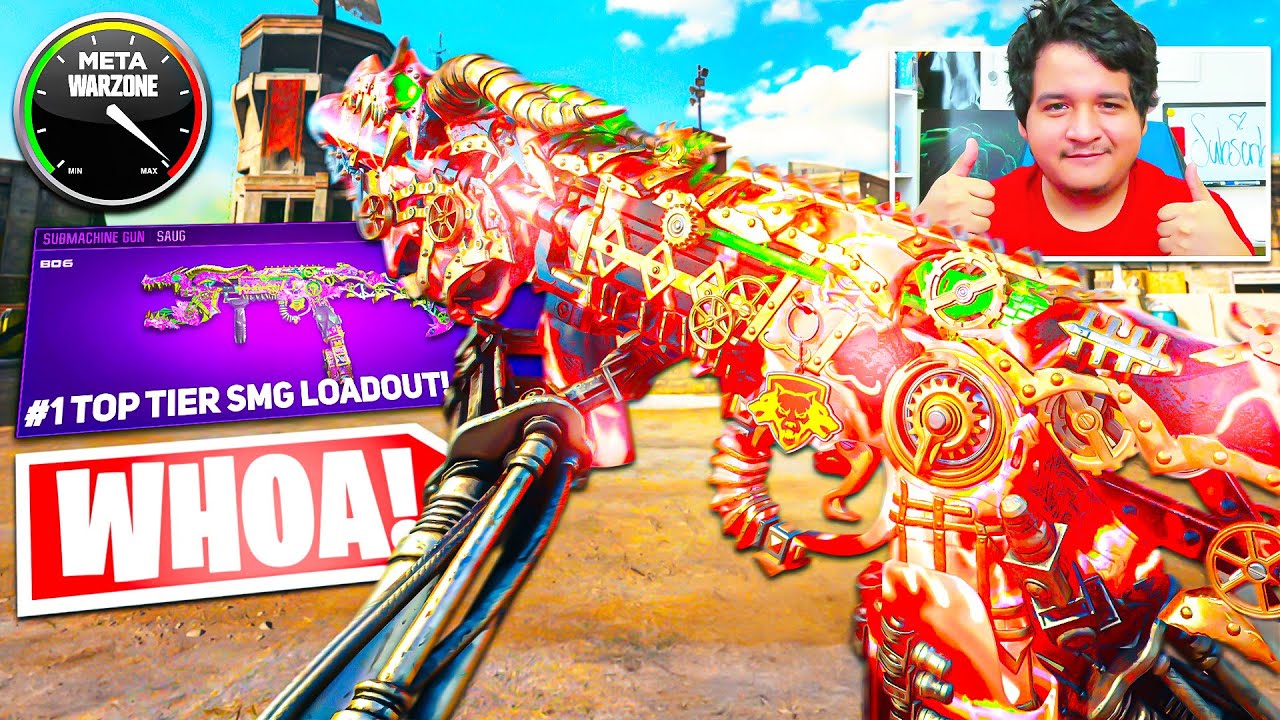 new SAUG Loadout Meta is INCREDIBLE in Rebirth Island 😍 (Warzone Best ...