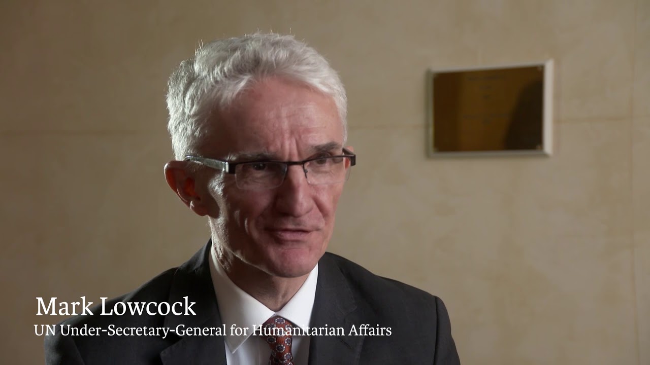 Interview with Mark Lowcock, UN humanitarian chief 1 December 2017 (4 ...