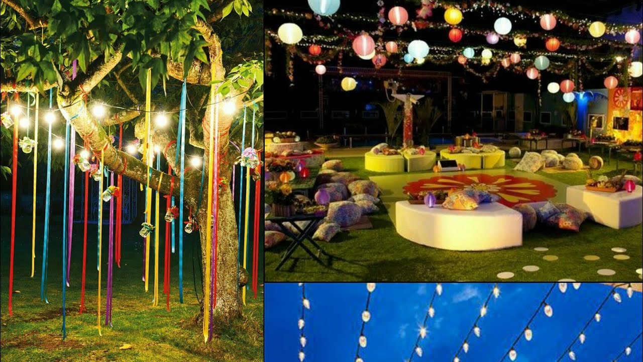 Beautiful Outdoor lighting decoration ideas for Diwali and Christmas ...