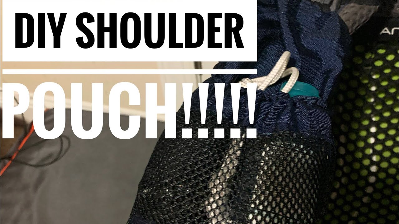 Do It Yourself (DIY) Shoulder Pouch - YouTube