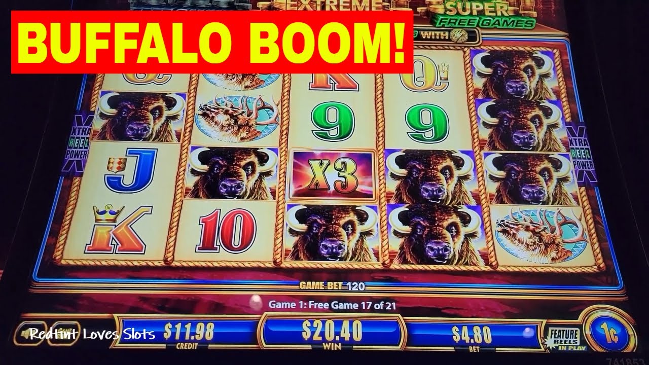 BUFFALO GOLD BOOST⭐ BIG WIN taking another crack at it! Redtint Loves ...