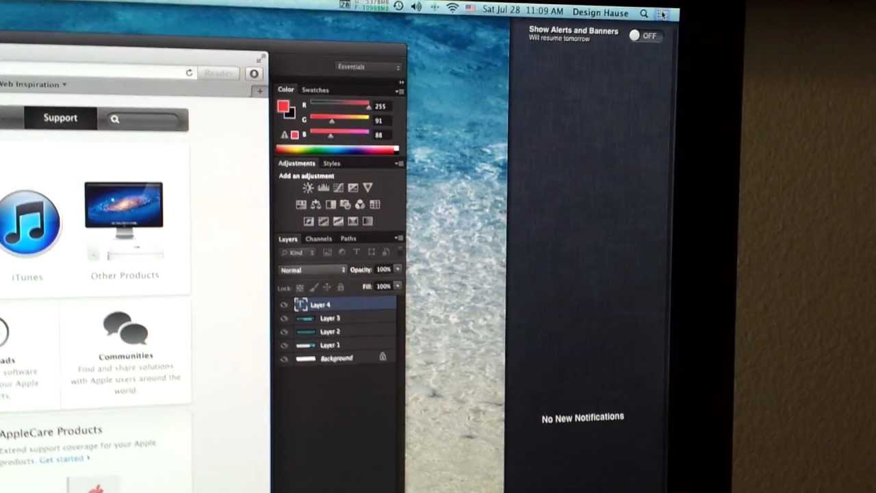 Screen Flickering on iMac 27" after Mountain Lion OS X Install - YouTube