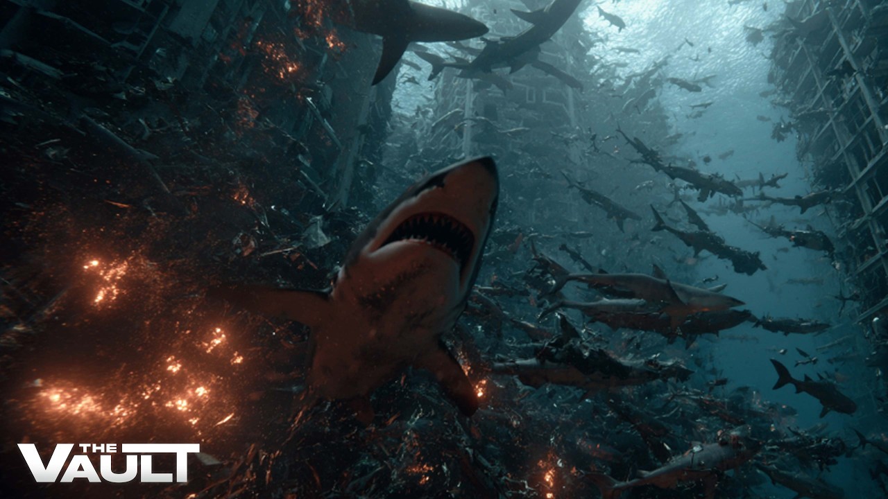 Sharks Rule the Waves | Planet of the Sharks | Action Adventure Movie ...
