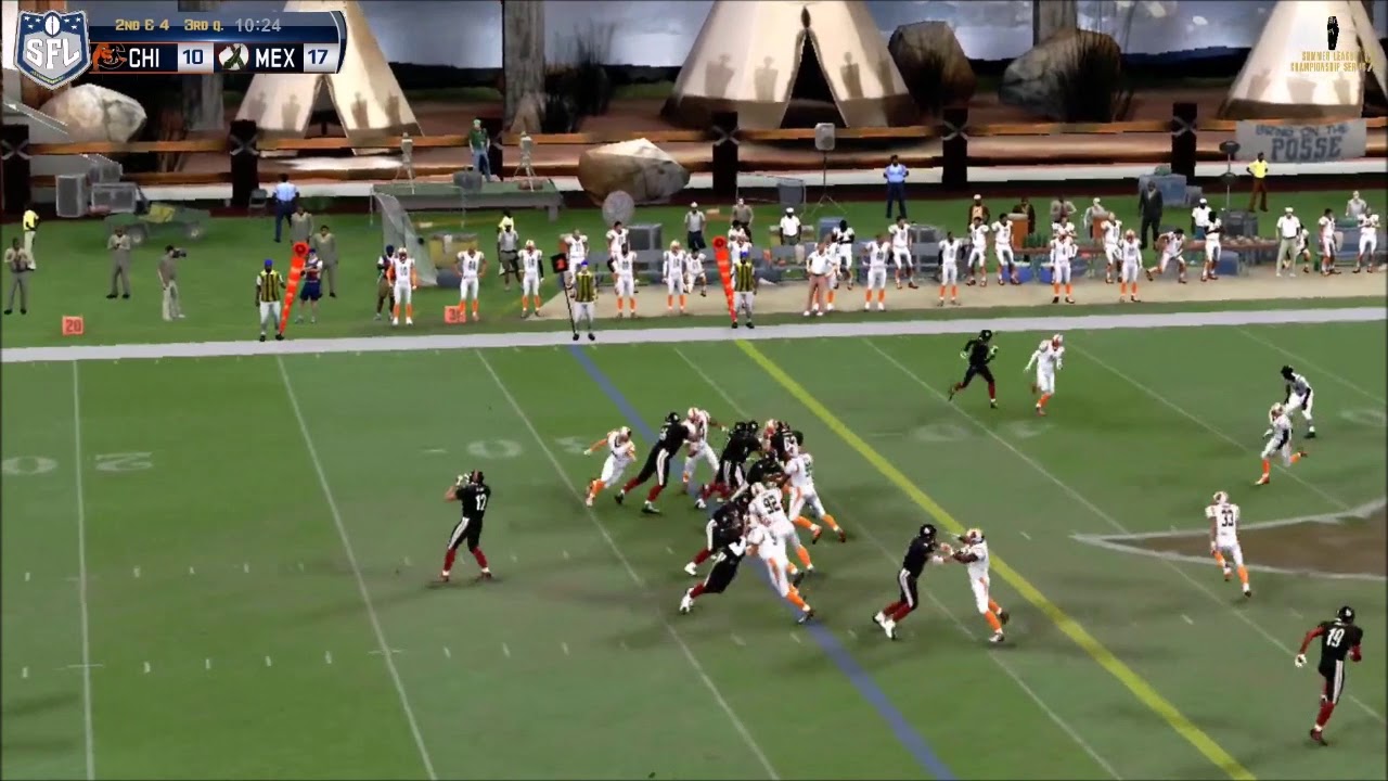 APF 2k8 Power Back Breakdown - Live From SFL Championship Game - YouTube