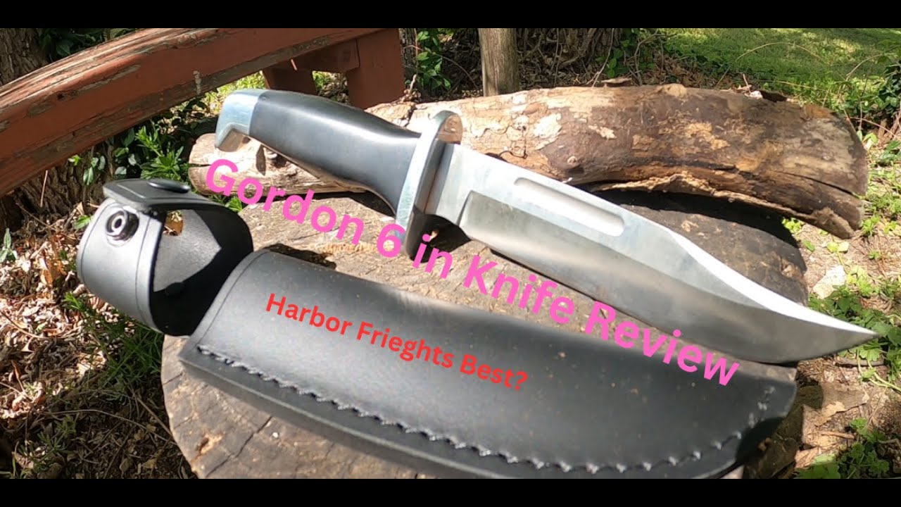 Gordon 6-inch Bowie Knife Review - YouTube