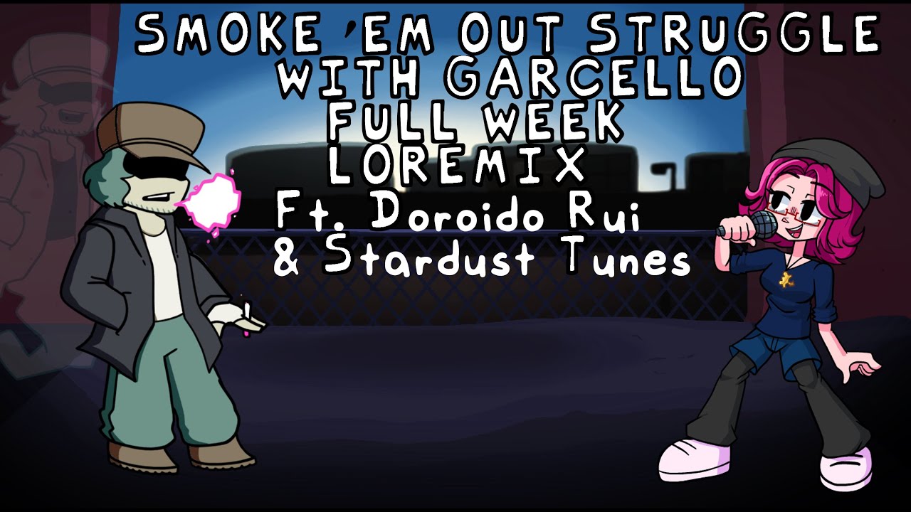 Friday Night Funkin': Smoke 'em out Struggle with Garcello - FULL WEEK ...