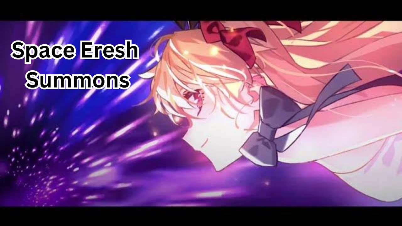 [FGO 9TH ANNI] NEW 5* Space Eresh Summons! - YouTube