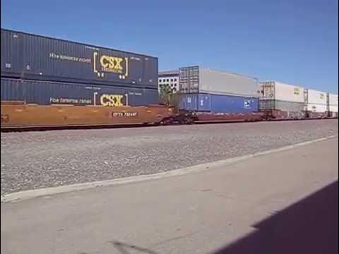 BNSF 7983 Westbound Z-Train - Corona, CA 11/10/2016 - YouTube