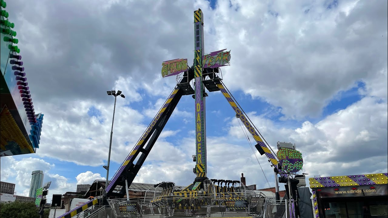 AtmosFear (S&D Leisure) Locked Gondolas On Ride Digbeth Funfair 2021 ...