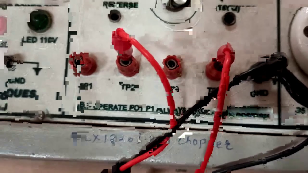 Four quadrant chopper with R and RL load - Practical Experiment - YouTube