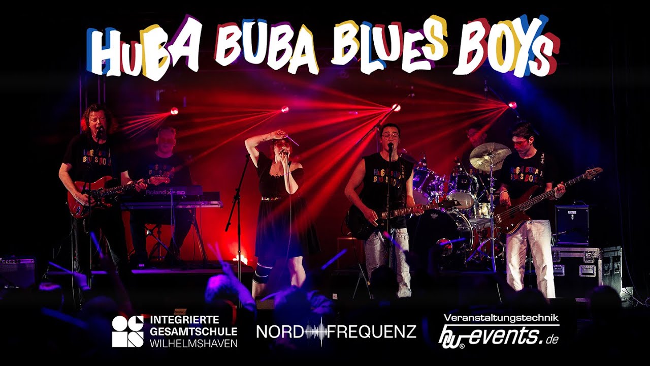 Huba Buba Blues Boys - What's up (Live aus der IGS Wilhelmshaven) - YouTube