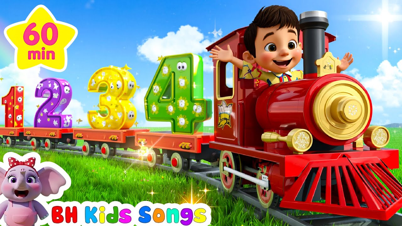 Learn to Count on the Number Train | Fun Counting Song | BH Kids Songs ...