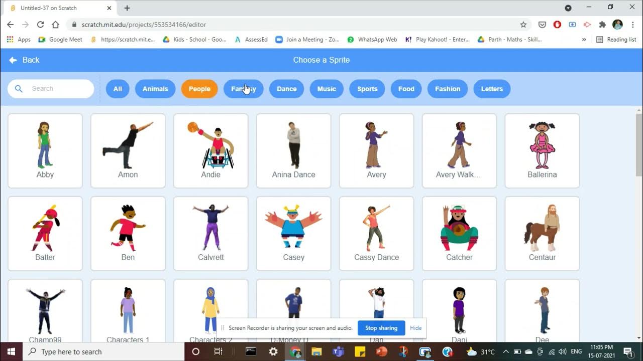 How to make a chase the fish game on scratch - YouTube