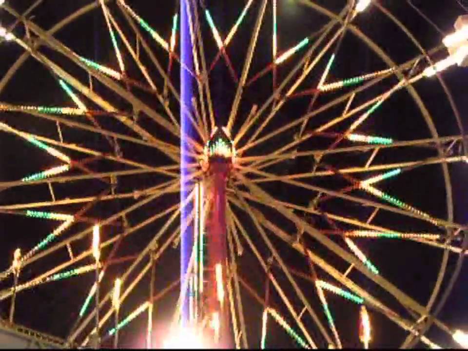Carnival Rides at the Lake County Fair - YouTube