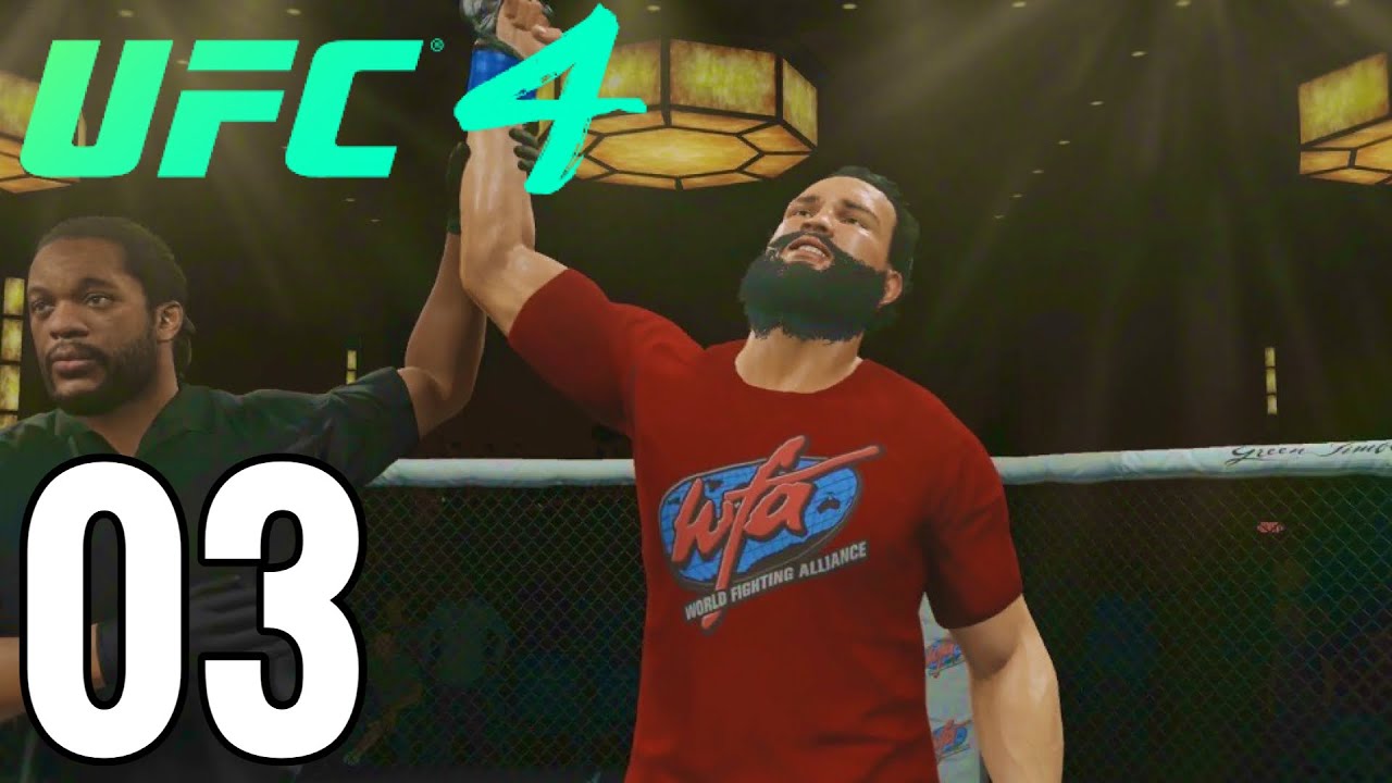 Ufc 4 Heavyweight Career Mode Walkthrough Part 3 One Sided Beatdown