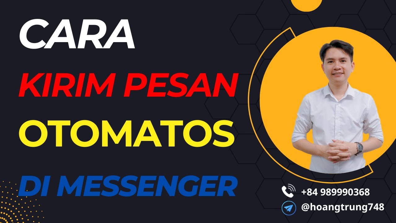 Cara Kirim Pesan Otomatis Di Messenger | Aplikasi Sistem Fb - YouTube