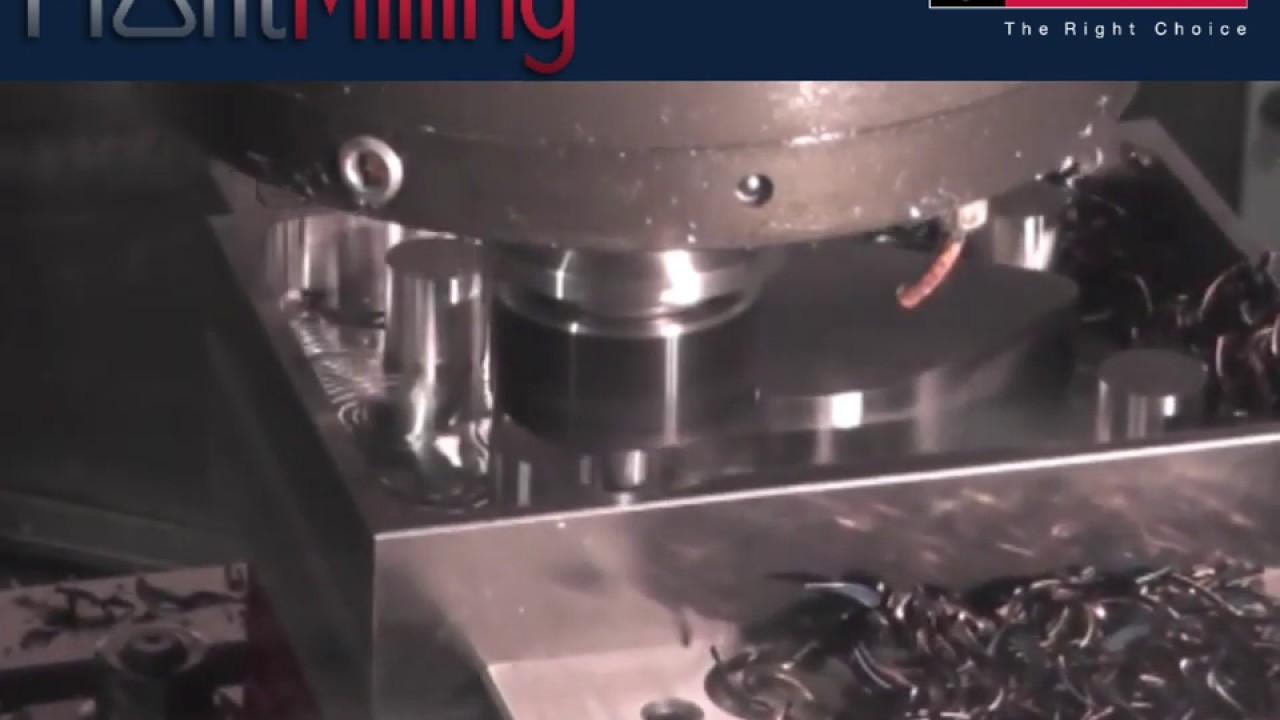 ESPRIT ProfitMilling-Mitsubishi - YouTube