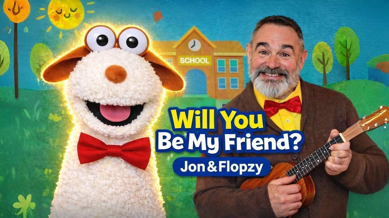 Will You Be My Friend? 🤝 | Making Friends Song for Kids & Toddlers ...