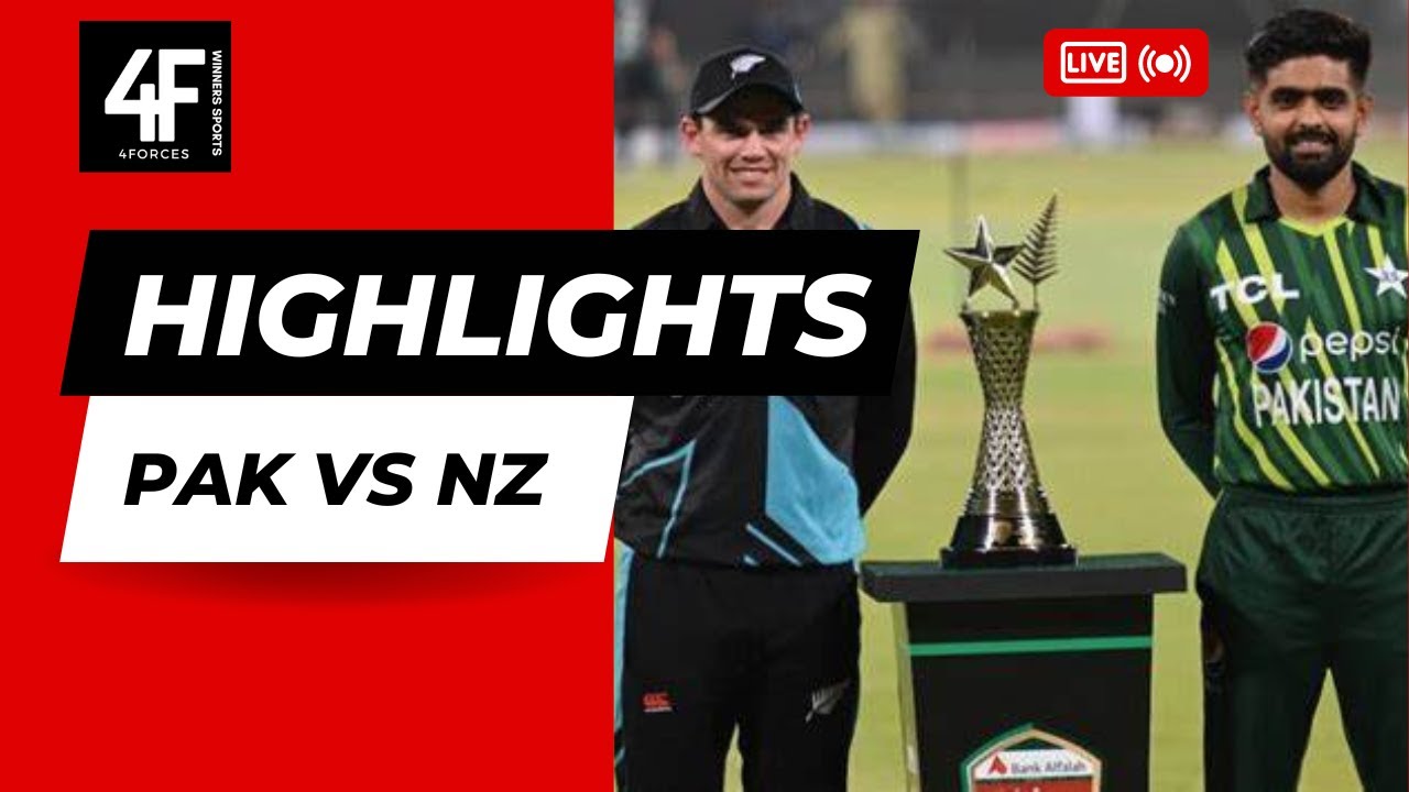 Highlights PAK vs NZ - YouTube