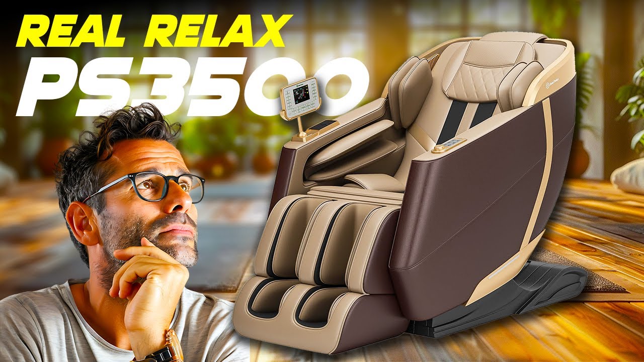 Real Relax PS3500 Massage Chair | Real Relax Massage Chair - YouTube