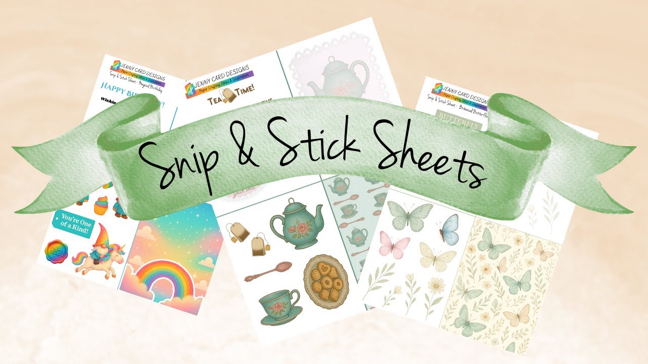 🎂 FREE Magical Birthday Printable! Snip & Stick Template + Easy 5 ...