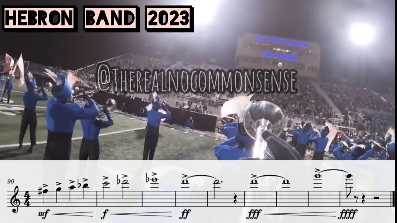 Hebron Band 2023 Screamer Trumpet Transcription - YouTube