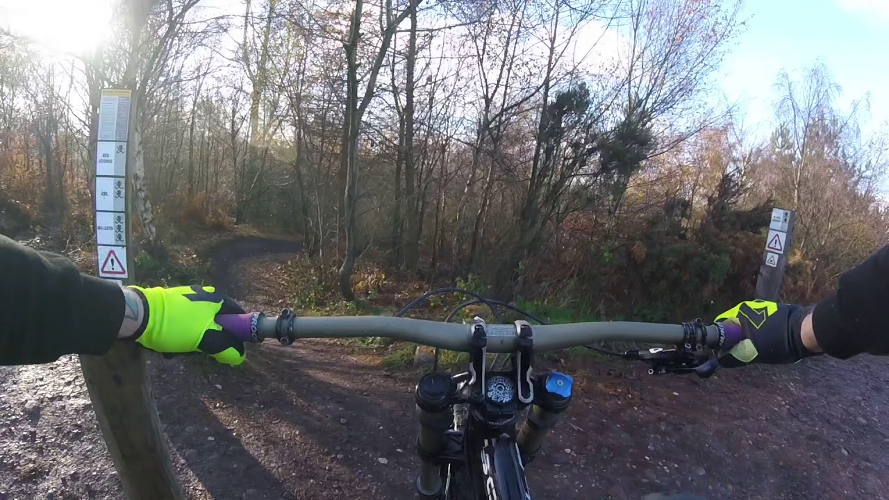 Downhill MTB Newbie At Stile Cop Cannock Chase Part 3 - YouTube