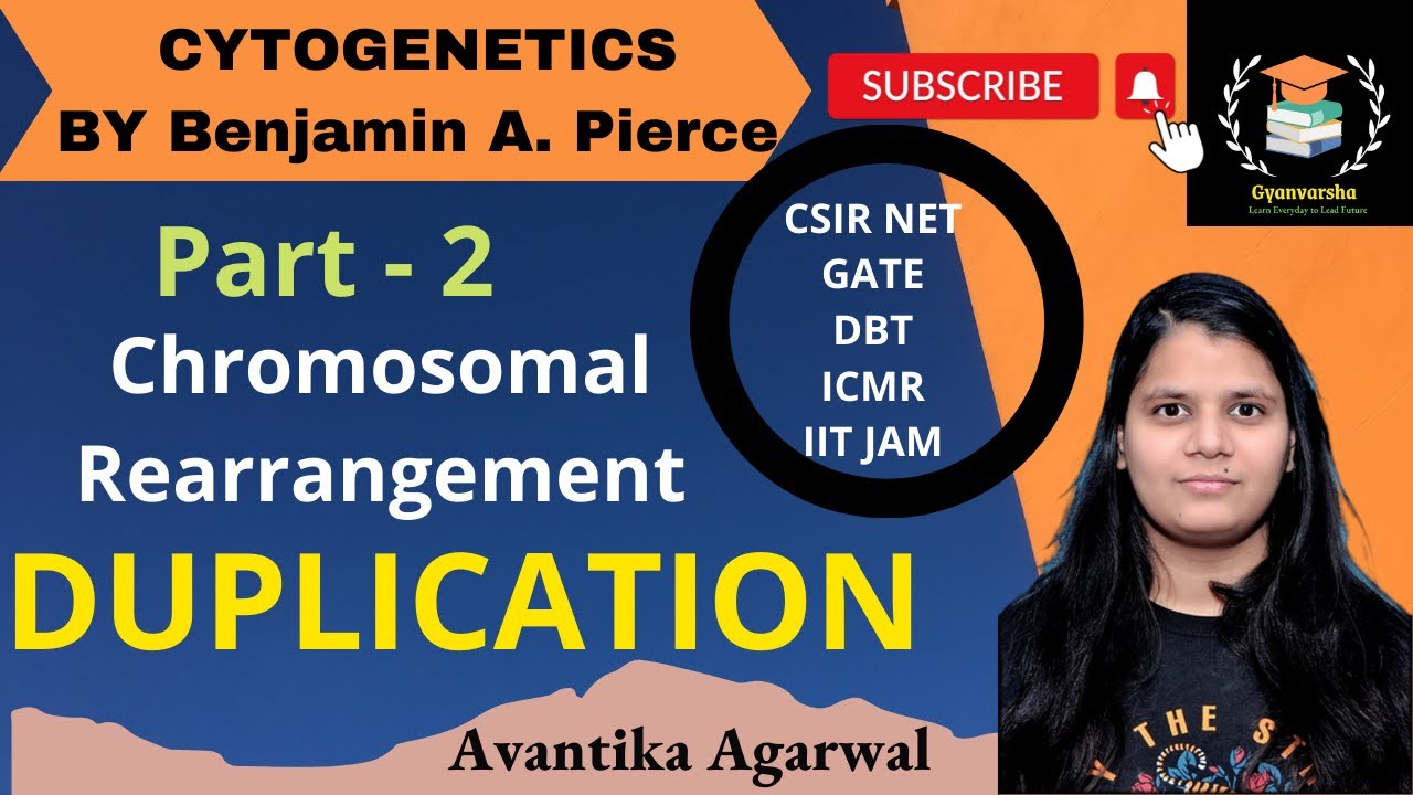 DUPLICATION || CYTOGENETICS (PART-2) || CSIR NET || DBT || IIT JAM ...