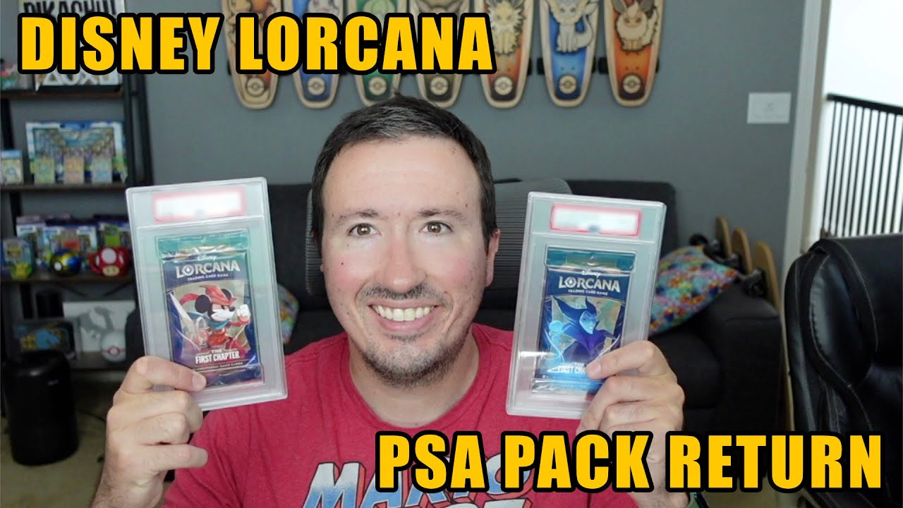 Amazing PSA Pack Grades for Disney Lorcana - YouTube