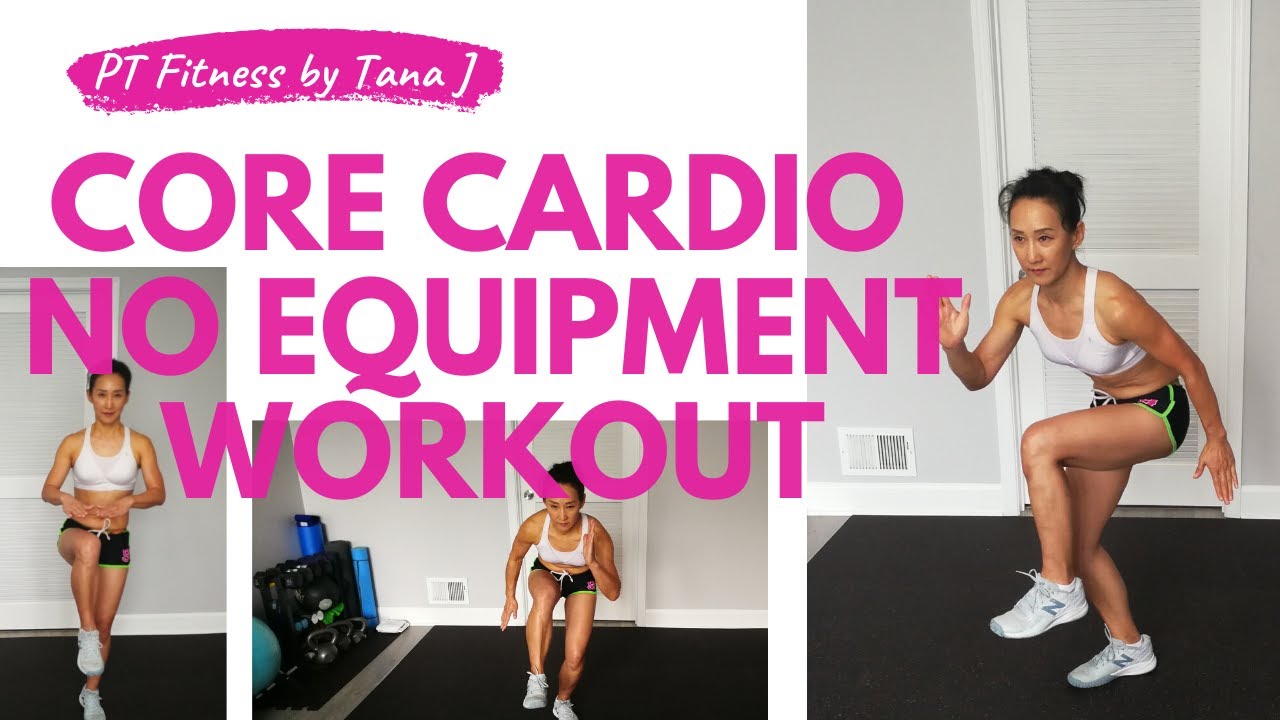 Pure CORE Cardio - No Equipment Workout - YouTube