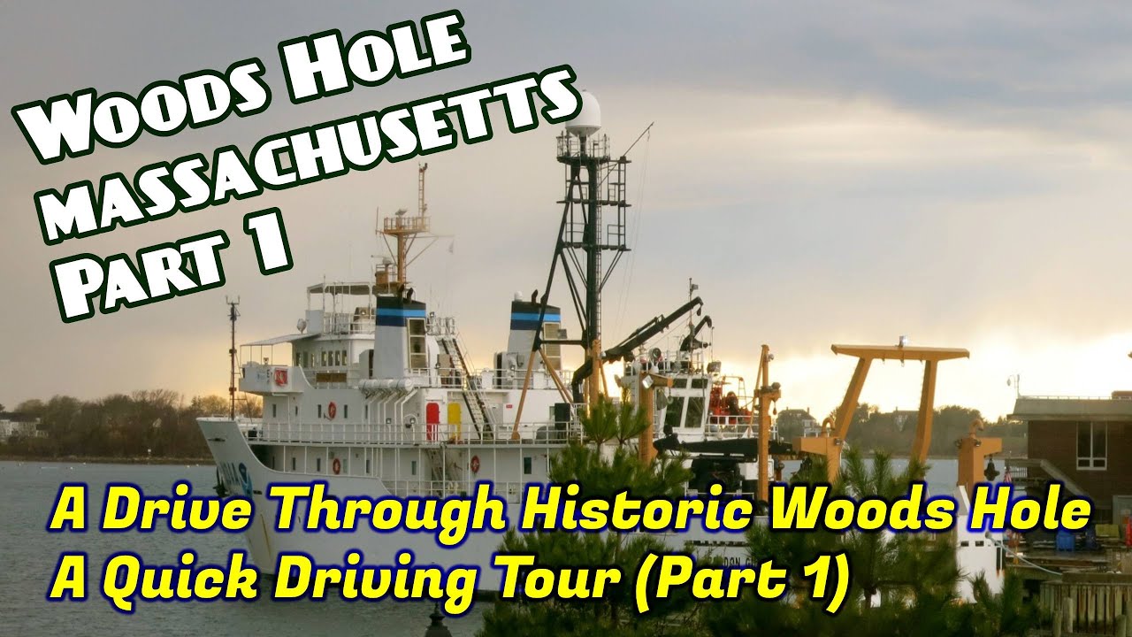 Woods Hole, MA - Taking the Ferry to Martha's Vineyard (Part 1) - YouTube