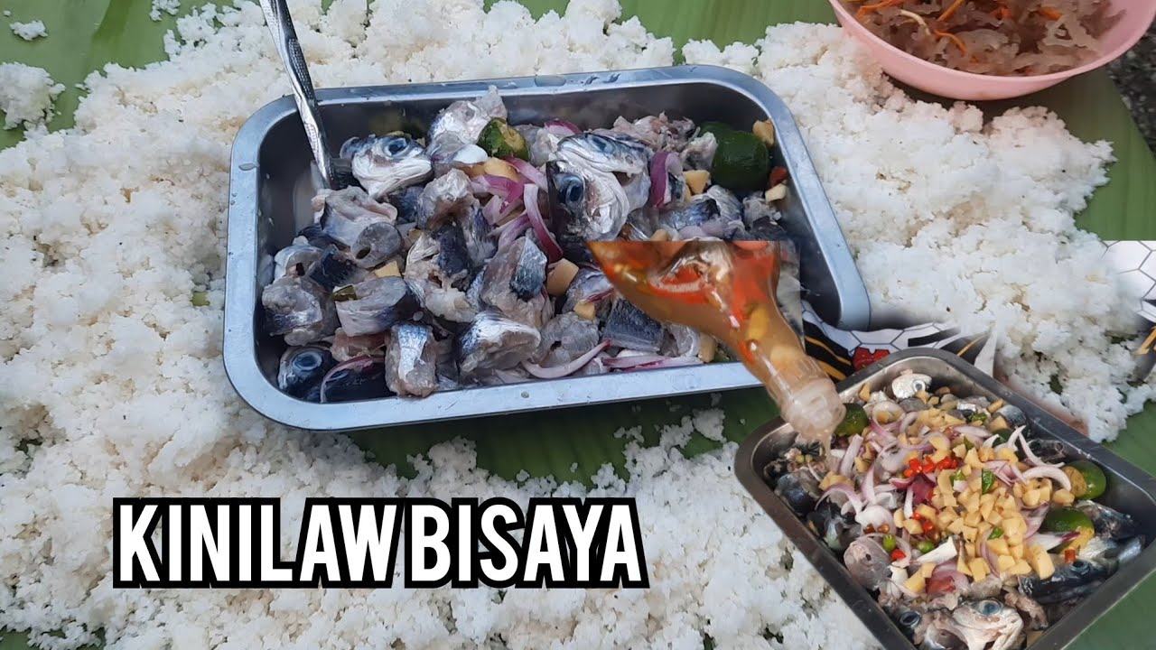 Kinilaw bisaya / flying fish / okward vlog - YouTube